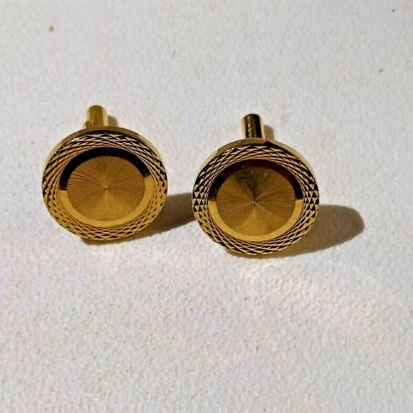 Vintage | Accessories | Vintage Ussr Soviet Mens Cufflinks Gold Made In ...